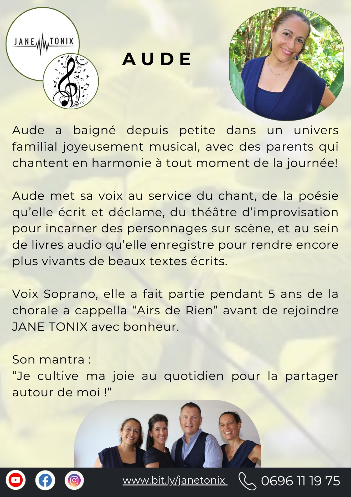 JANE TONIX : NOUVEAU DÉFI